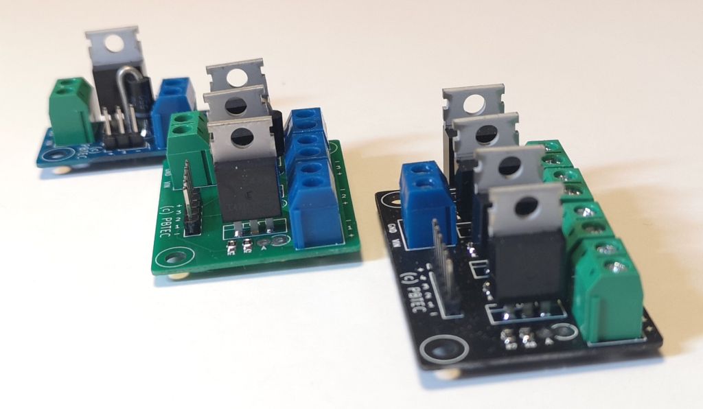 Mosfet driver board PCB – DIY Elektronik / 3D Printer / IoT Projekte mit Arduino, ESP8266 ...